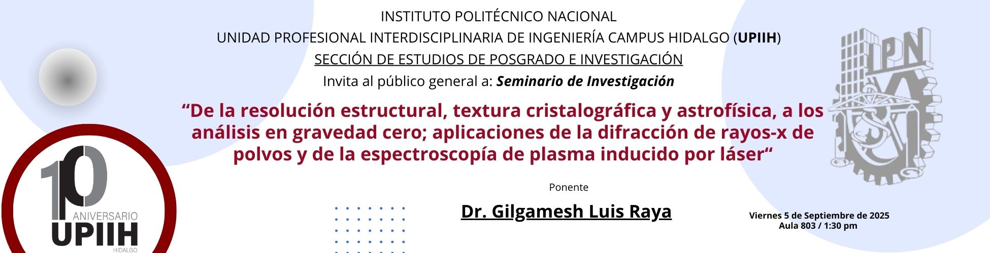 Sección de Estudios de Posgrado e Investigación - UPIIH | IPN Oficial